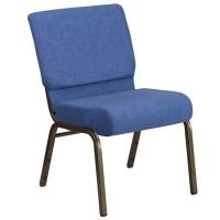 China Conference Black Church Chairs 10CM Cushion Church Seating Chairs for sale