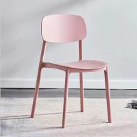 China Hotel Dining Furniture Stackable Chairs Custom Colors Nordic Design for Modern Dining Room for sale