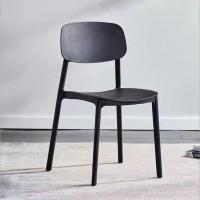China Hotel Dining Furniture Stackable Chairs Custom Colors Nordic Design for Modern Dining Room for sale