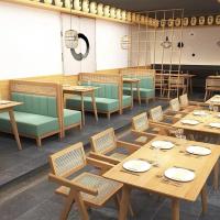 China Customizable Rattan And Wood Armchair OEM Wooden Dining Room Chairs for sale