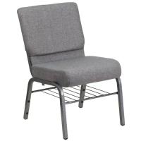 China Stackable Padded Church Chairs Grey Auditorium Seating Chairs For School for sale