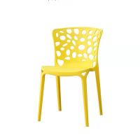 China Loading Ability of 840pcs/40HQ Full PP Plastic Restaurant Dining Chairs with OEM Colors for sale
