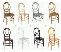 China Stackable Phoenix Plastic Chair Hotel Event Aluminum Chiavari Chairs for sale