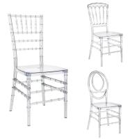 China Transparent Resin Phoenix Chair Clear Plastic Hotel Acrylic Wedding Chair for sale