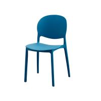 China Modern Stackable Full PP Plastic Dining Chairs in Popular Colorful Design Style for Kitchen for sale