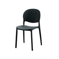 China Modern Stackable Full PP Plastic Dining Chairs in Popular Colorful Design Style for Kitchen for sale