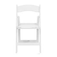 China Padded Foldable Plastic Chairs Resin Plastic Fold Up Chairs 690pcs/20ft Loading for sale