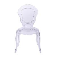 China Princess Chevalier Chairs Crystal Clear Plastic Resin Acrylic Chiavari Chair for sale