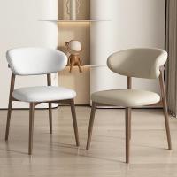 China PU Wood And Leather Dining Chair Antique Wooden Restaurant Chairs for sale