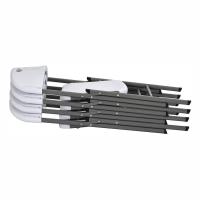 China Lightweight Waterproof Plastic Folding Patio Chairs For Outdoor Picnic for sale