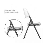 China HDPE Plastic Folding Chairs Outdoor White Folding Chairs Plastic Customized for sale