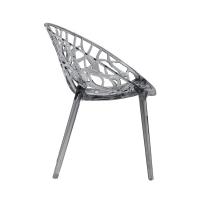 China Fancy Design Restaurant Colorful Polypropylene Plastic Dining Room Chairs with Mail Packing for sale