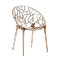 China Fancy Design Restaurant Colorful Polypropylene Plastic Dining Room Chairs with Mail Packing for sale
