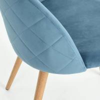 China Customizable Wooden Legs Velvet Fabric Restaurant Chairs for Dining Room Furniture for sale