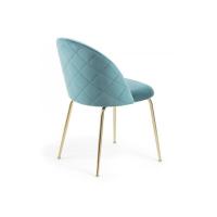 China Soft Velvet Upholstered High Back Armless Chairs for Modern Restaurant Seating for sale