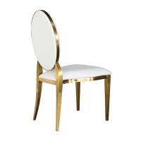 China Aluminum Gold Banquet Chairs White Ballroom Chairs Customized for sale
