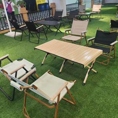 China Portable Foldable Camping Chair Beech Wood Steel Pipe Bracket And Oxford Cloth For Picnic Fishing Outdoor Leisure for sale
