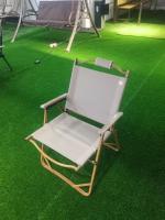 China Outdoor Folding Chair bold square - tube frame Portablecamping Lightweight durable for sale