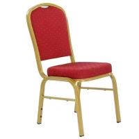 China Hotel Furniture Stackable Metal Chairs For Banquet Restaurant And Home Dining Area for sale