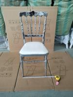 China Stacked Napoleon Events Decor Party Chairs Metal Hotel Wedding Party Events Chairs for sale