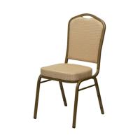 China Customized Metal Legs Hall Chairs Stackable Fabric Wedding Hotel Banquet Chair for sale