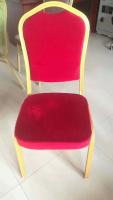China Modern Comfortable Restaurant Stackable Velvet Fabric Hotel Banquet Chairs for sale