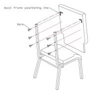 China Metal Stackable Padded Connecting Modern Church Chair For Theater for sale