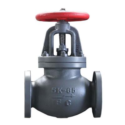 China JIS F 7353 MARINE CAST IRON GLOBE SDNR VALVE 2