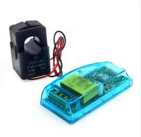China Single Phase 250V TTL Port Current Voltage Electric Kwh Wattmeter Power Energy Meter for sale