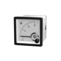 China 48x48mm Analog Panel Meter with 2.0 Accuracy Class and ABS Case Material for DC and AC Current Measurement for sale