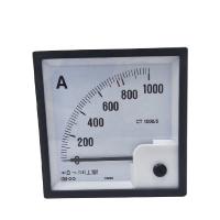 China AC Analog Meter Voltmeter 72x72 100ua Panel Meter Ammeter Analog for sale