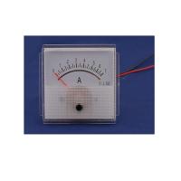China Panel Voltmeter Indicator 60*60 0-15V Ac/dc Ammeter Voltmeter for sale