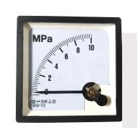 China Analog Pressure Gauge Model SQ-72 Power Meter 0-100V Measuring Voltage Range 72x72mm for sale