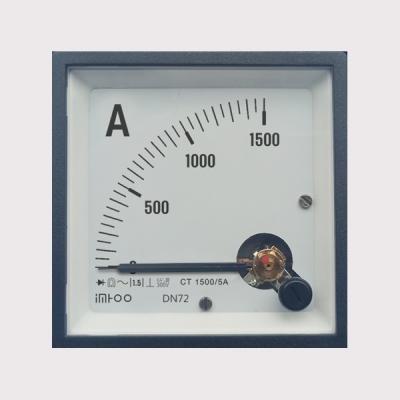 China 72 Type Pointer Type AC DC Ammeter Voltmeter Marine Meter Power Distribution Meter for sale