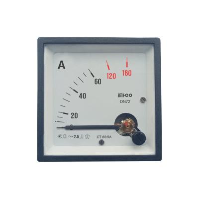 China Factory OEM ODM Vu Meter Analog 220V 110V 60-180A Measuring Range for sale