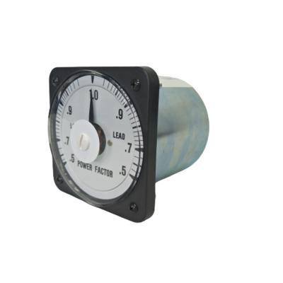 China YOKOGAWA Switchboard  Panel Analog Power Factor Meter 110x110mm 80x80mm Single Phase for sale