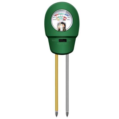 China Light Meter Temperature Hygrometer Soil PH Meter Tester Green OEM ODM for sale
