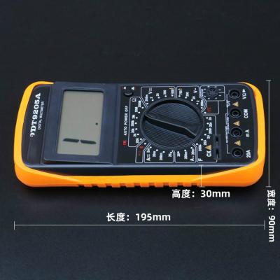 China DT9205A+ AC DC LCD Display Electric Handheld Digital Multimeter Voltage Current Test for sale