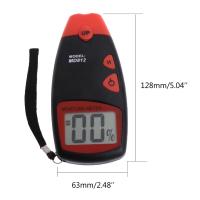 China MD814 Four Needle Type Wood Hygrometer LCD Display Digital Wood Log Moisture Detector for sale