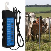 China Portable Electric Fence Voltage Tester For Farm Supply Fencing Multi Light Detection ABS 7000V for sale