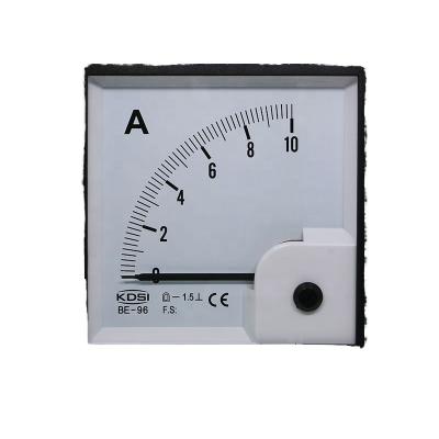 China 72 X 72 AC Analog Amp Hour Ammeter Meter With Red Pointer Display Type for sale