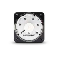 China Rugged Zinc-Plated Steel Analog Power Limit Meter with 101mm Cutout for Marine & Oilfield Applications for sale
