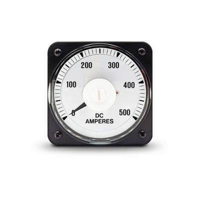 China DC Ampere Meter 0-500A | Iron Zinc-Plated Analog Panel Ammeter for Marine & Oilfield Applications for sale