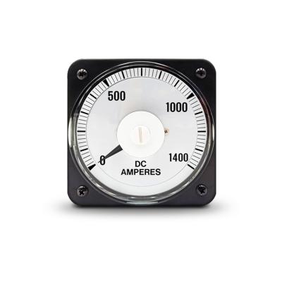 China 0-1400A DC Analog Panel Ammeter with Zinc-Plated Steel Casing for Marine & Oilfield Applications for sale