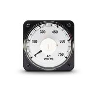 China 0-750V AC Analog Panel Voltmeter | Marine & Oilfield Industrial Grade Wide Angle Meter for sale