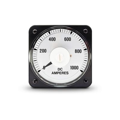 China 1000A DC Analog Ammeter - Zinc-Plated Steel for Marine & Oilfield Applications for sale