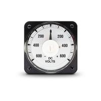 China Dual Scale DC Voltage Gauge -600 to +600V | Sturdy Zinc-Plated Iron Enclosure for Industrial Use for sale