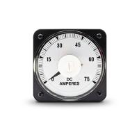 China DC Ampere Meter 0-75A | Iron Zinc-Plated Analog Panel Ammeter for Marine & Oilfield Applications for sale