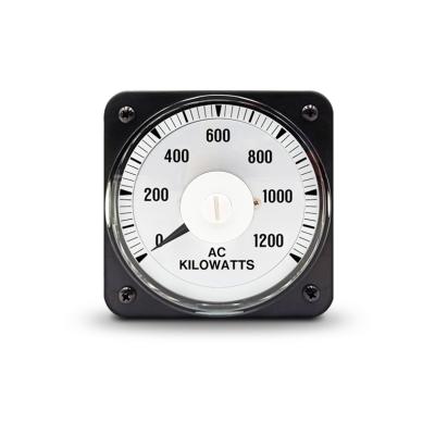 China 0-1200kW AC Kilowatt Meter Industrial Grade Analog Power Meter for Marine Generator & Distribution Cabinet for sale