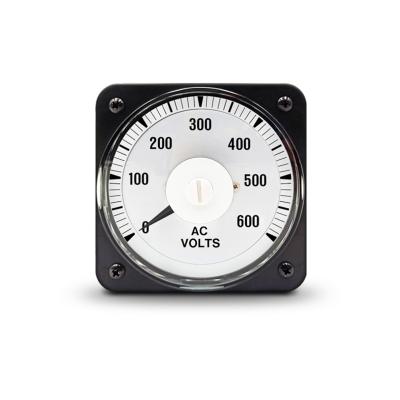 China Wide-Angle Analog AC Voltmeter – 0-600V Marine & Industrial Voltage Monitoring for sale